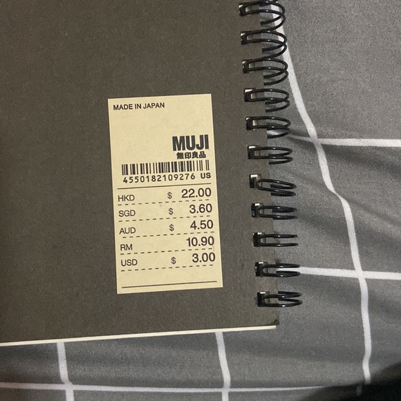 Muji | Office | Muji Double Wire Notebooks Plain Set Of 3 | Poshmark